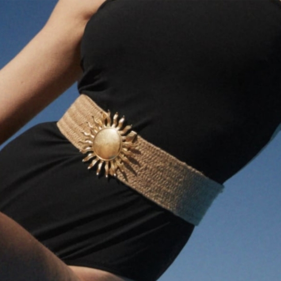 Zara | Accessories | Zara Limited Edition Bohemian Stretchy Sun Belt ...